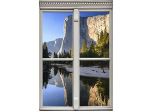 4049009355236 - Wandsticker QUEENCE Felswand Wandtattoos Gr B H T 40 cm x 60 cm x 01 cm Natur beige (natur) Wandtattoos Natur