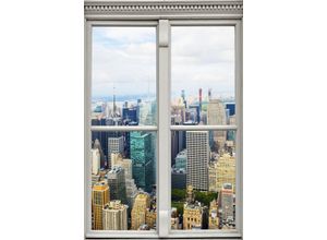 4049009354642 - Wandsticker QUEENCE New York Wandtattoos Gr B H T 40 cm x 60 cm x 01 cm Geographie bunt Wandtattoos und Wandsticker