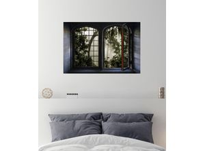 4049009078456 - Wandsticker QUEENCE Urwald Wandtattoos Gr B H 60 cm x 40 cm Natur grün Wandtattoos Natur