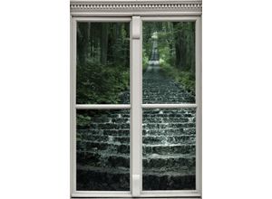 4049009362074 - Wandsticker QUEENCE Treppe im Wald Wandtattoos Gr B H T 40 cm x 60 cm x 01 cm Geographie grün Wandtattoos und Wandsticker 4049009362074 - Wandsticker QUEENCE Treppe im Wald Wandtattoos Gr B H T 40 cm x 60 cm x 01 cm Geographie grün Wandtattoos und Wandsticker