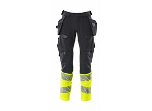 5711074808731 - Hose mit Hängetaschen 19131-711-01017 Gr 90C56 schwarzblau hi-vis gelb - Mascot