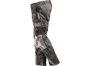 4017084734123 - safety&more Arbeitshose NITRO schwarz grau Hose