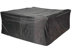 8717591774006 - Gartenmöbel-Schutzhülle AEROCOVERS Loungesethülle 235x235x70 grau (anthrazit) B235cm H70cm L235cm Polyester Planen Loungesethülle 235x235x70 cm