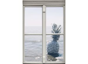 4049009171850 - Wandsticker QUEENCE Ananas Wandtattoos Gr B H T 40 cm x 60 cm x 01 cm Natur silberfarben Wandtattoos Natur 4049009171850 - Wandsticker QUEENCE Ananas Wandtattoos Gr B H T 40 cm x 60 cm x 01 cm Natur silberfarben Wandtattoos Natur