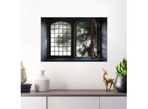 4049009363125 - Wandsticker QUEENCE Urwald Wandtattoos Gr B H 60 cm x 40 cm Natur grau Wandtattoos Natur