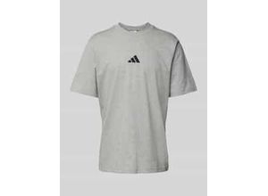 4067906094973 - T-Shirt mit Label-Stitching