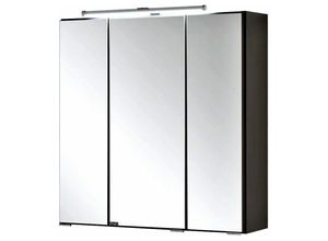 4250163724350 - Lomadox - Spiegelschrank graphitgrau 60cm PADUA-03 LED-Aufbauleuchte b h t ca 60 66 20 cm - grau