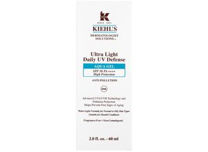 3605972042286 - Kiehls Dermatologist Solutions Ultra Light Daily UV Defense Aqua Gel SPF 50 PA++++ ultra-leichtes Schutzfluid für alle Hauttypen selbst für empfindliche Haut SPF 50+ 60 ml