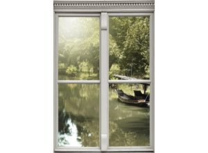 4049009583318 - Wandsticker QUEENCE Fluss Wandtattoos Gr B H T 40 cm x 60 cm x 01 cm Natur grün Wandtattoos Natur 4049009583318 - Wandsticker QUEENCE Fluss Wandtattoos Gr B H T 40 cm x 60 cm x 01 cm Natur grün Wandtattoos Natur