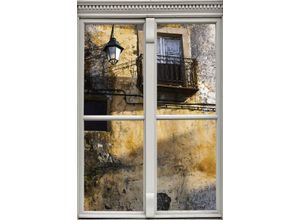 4049009091936 - Wandsticker QUEENCE Wand Wandtattoos Gr B H T 40 cm x 60 cm x 01 cm Geographie gelb Wandtattoos und Wandsticker