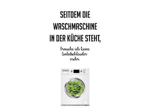 4049009351948 - Wanddekoobjekt QUEENCE Salatschleuder Wanddekoobjekte Gr B H T 30 cm x 45 cm x 01 cm grün Wanddekoration Wanddekoobjekte