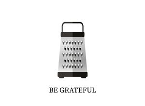 4049009088738 - Wanddekoobjekt QUEENCE BE GRATEFUL Wanddekoobjekte Gr B H T 30 cm x 45 cm x 01 cm schwarz Wanddekoration Wanddekoobjekte
