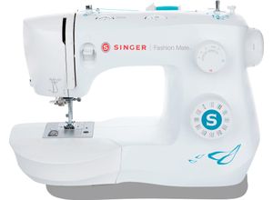 7393033095727 - SINGER Freiarm-Nähmaschine Fashion Mate 3342 Nähmaschinen blau (weiß mit blauer applikation) Freiarm-Nähmaschinen Nähmaschinen