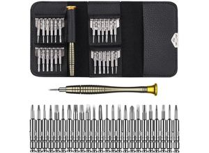 7751577825024 - Mini-Präzisionsschraubendreher 25-in-1-Schraubendreher-Set Reparaturwerkzeuge für iPhone Laptop Uhr Schmuck Spielzeug Brillen usw Set mit