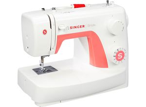 0374318842998 - SINGER Nähmaschine Simple 3210 Nähmaschinen 10 Stiche rosa (weiß rosa) Coverlock-Nähmaschinen Nähmaschinen