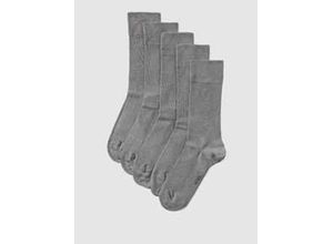 4065807375566 - Socken mit elastischem Rippenbündchen im 5er-Pack