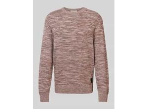 4068127748690 - Regular Fit Strickpullover aus reiner Baumwolle