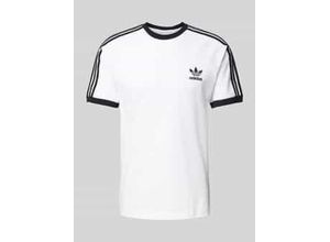 4066745589503 - T-Shirt mit Label-Stitching Modell 3-STRIPES