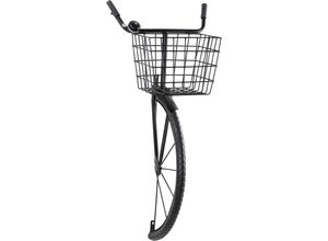 4063387688441 - Wanddekoobjekt CASABLANCA BY GILDE Wandobjekt schwarzes Fahrrad schwarz Wanddekoobjekte B H T 50cm x 115cm x 38cm Metall B50cm H115cm T38cm