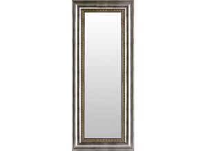 4251062234827 - Dekospiegel LENFRA Gunda silber (silberfarben) Spiegel B H T 63cm x 153cm x 45cm dekorative Rahmenoptik Kunststoff Glas Wandspiegel B63cm H153cm T45cm