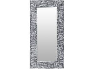 4251062265159 - Dekospiegel LENFRA Rahel silber (silberfarben) Spiegel B H T 51cm x 101cm x 25cm Holz Wandspiegel B51cm H101cm T25cm