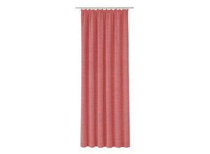 4004567101220 - Vorhang WIRTH Trondheim 234 g m² Gardinen Gr 145 cm Kräuselband 132 cm rosa Kräuselband Gardine