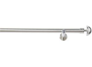 4015161077590 - Vorhangstange Redondo Gr 6 silber (edelstahlfarben) Gardinenstangen Kinder L 240cm Ø 20mm 1 läufig Metall L240cm