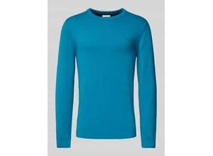 4099976658021 - Regular Fit Strickpullover aus reiner Baumwolle