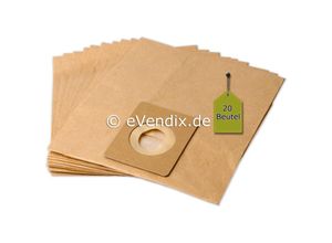 4066408368025 - Evendix - 20 Staubsaugerbeutel passend für filter clean y 3 + 4 Mikro- & 4 Motor-Filter