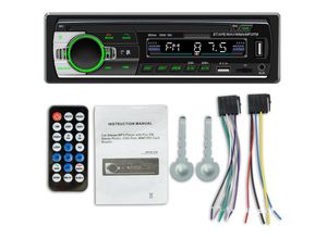 9411682601163 - Bluetooth-Autoradio 1-DIN-Autoradio-Empfänger mit MP3-Player WMA-FM-Fernbedienung zwei USB-Anschlüssen Freisprech-Stereoanlage 4 x 60 w