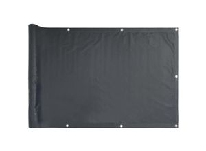 8720286116883 - Bonnevie - Balkon-SichtschutzBalkonverkleidung Anthrazit 120x600 cm Oxford-Gewebe vidaXL