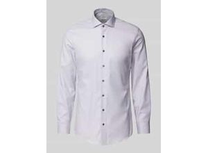 4067159528737 - Slim Fit Businesshemd mit New-Kent-Kragen