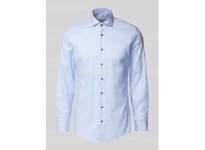 4067159531812 - Slim Fit Businesshemd mit New-Kent-Kragen