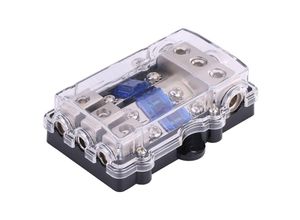 7403279611855 - Eosnow - Universal 60A Auto Auto Fahrzeug Stereo Audio Power Sicherungskasten Halter Block 1 In 3 Auswege