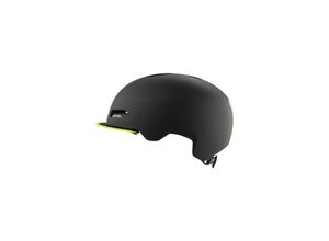 4003692310286 - Brooklyn Fahrradhelm (Größe 52-57 cm 33 black neon yellow matt)