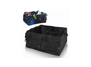 4057216038804 - Kofferraumtasche Auto Organizer 56x40x24 cm Autozubehör Tasche Faltbare Box