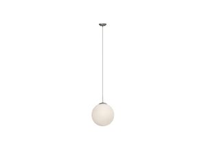 4004353117886 - BRILLIANT Lampe Fantasia Pendelleuchte 30cm silber weiß 1x A60 E27 60W geeignet für Normallampen (nicht enthalten) In der Höhe einstellbar   Kabel kürzbar