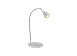 4004353175480 - Lampe Anthony led Tischleuchte titan 1x 24W led integriert (200lm 3000K) Mit Druckschalter an der Basis - grau - Brilliant