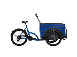4015848110640 - BBF eCargorider 31 Royal Lastenrad 26 24 Zoll Elektro Lastenfahrrad Cargo Bike Damen Herren Cargo Cycle bis 132 kg Zuladung blau