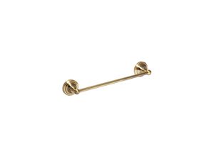 4250657520437 - Brillantbad BETRO BRONZE Handtuchhalter Messing Bronze 365x65x65 mm für Bad & Küche >> zum Bohren