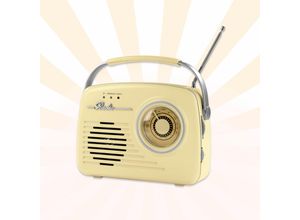 4052926083748 - EASYmaxx Radio Retro 6V versch Farben