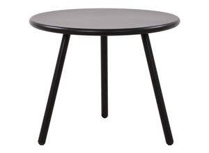 4255716322854 - Couchtisch Berea I Runder Loungetisch für draußen und drinnen I Gartentisch wetterfest und UV-beständig I Outdoor Beistelltisch