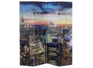 4052826150359 - LED-Paravent Spanische Wand Raumteiler Miami Timer netzbetrieben 180x160cm 28 LEDs