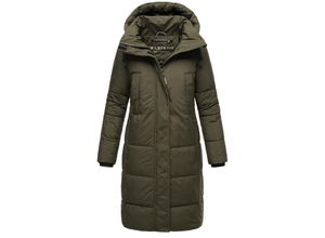 4059072825352 - MARIKOO Damen Winter Steppmantel Jacke Parka Recycelt Warm Mantel mit Kapuze & Recyceltes Obermaterial Laryaa