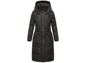 4059072882690 - MARIKOO Damen Winter Steppmantel Stepp Jacke Mantel Parka warm mit Stehkragen & Kapuze Ayumii