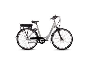 4260416584525 - Saxxx City-E-Bike Advanced Plus silber matt 50 cm Rahmenhöhe