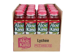 4260301528252 - OKF Aloe Vera King Lychee 05 Liter 20er Pack