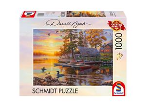 4001504585327 - Darrell Bush Bootshaus mit Kanus Puzzle