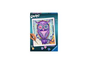 4005556289905 - Malen nach Zahlen RAVENSBURGER CreArt Dreaming Owl Malvorlagen bunt Kinder Malen Zubehör Made in Europe  FSC- schützt Wald - weltweit