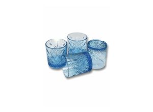 8693357503526 - Pasabahce 52790 Whisky Glas Tumbler Timeless im Kristall-Design Höhe 96 cm 345 ml 4 Stück Retro-Design blau